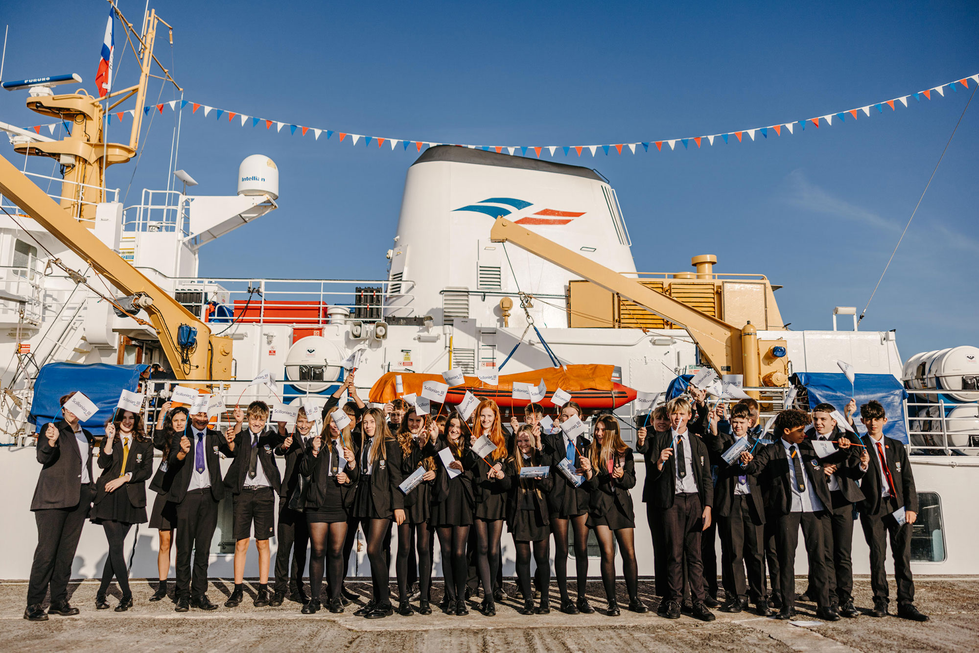 Scillonian III superfans travel for miles for behind-the-scenes tour ...